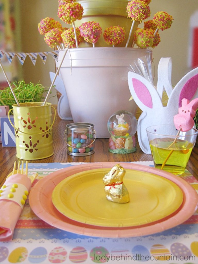 Kid's Easter Table