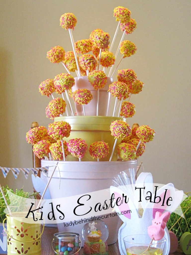 Kid's Easter Table