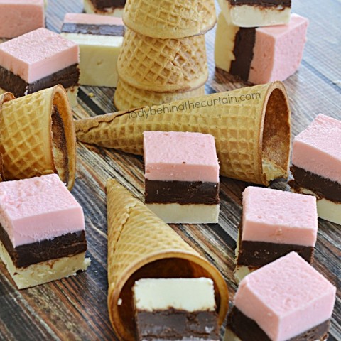 Neapolitan Fudge