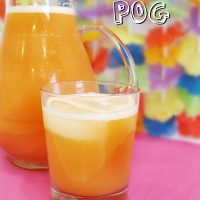Island Passion Orange Guava Juice, tropical drink for easter,