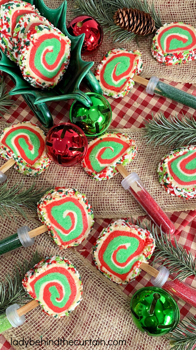 Spiral Christmas Cookies