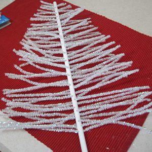 DIY Chenille Stem Christmas Trees
