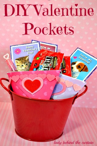 DIY Valentine Pockets