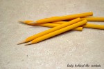 DIY Mini Pencils