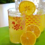 Myer Lemon Lemonade, homemade lemonade, easy summer recipe