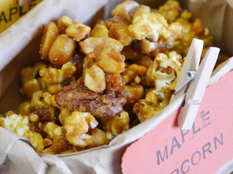 Maple Candy Popcorn Mix