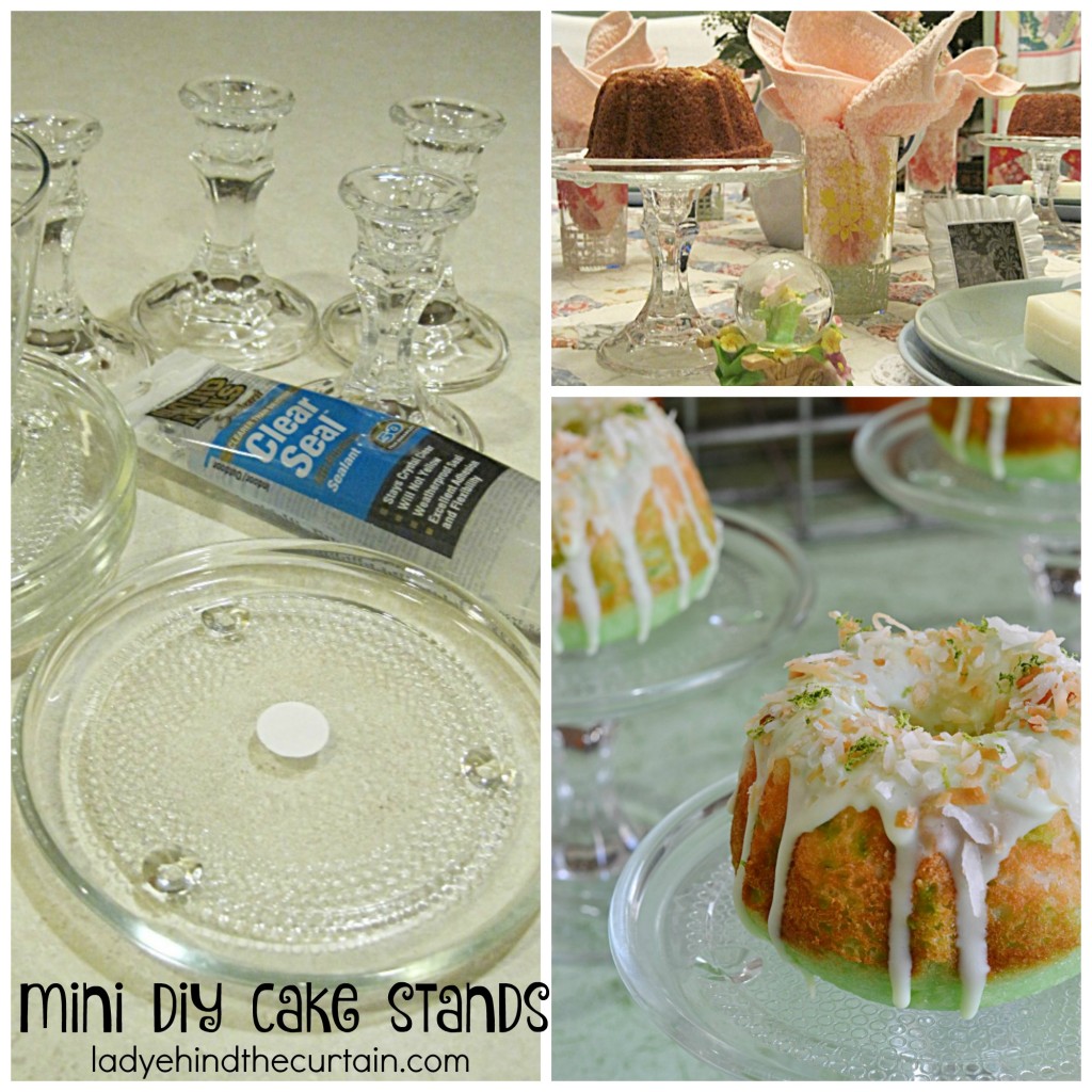 Mini Diy Cake Stands