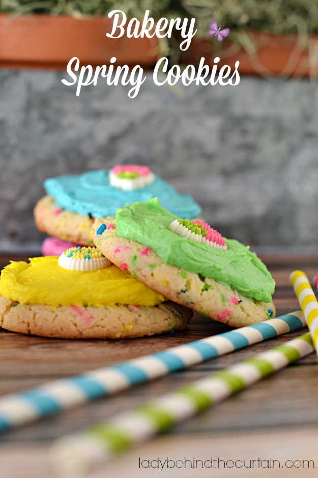 Bakery Spring Cookies