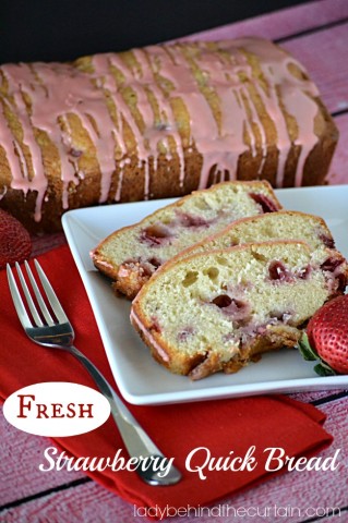 Fresh Strawberry Quick Bread