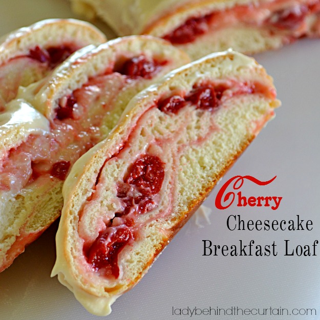 Cherry Cheesecake Breakfast Loaf