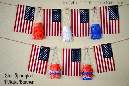 Star Spangled Piñata Banner
