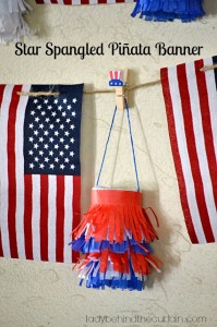 Star Spangled Piñata Banner