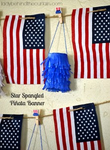 Star Spangled Piñata Banner