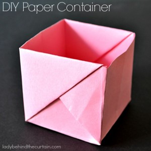 DIY Paper Containers