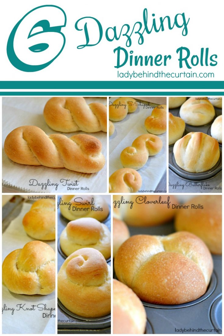Six Dazzling Dinner Rolls