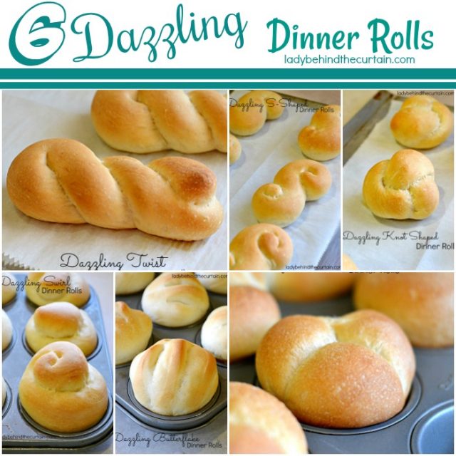 Six Dazzling Dinner Rolls
