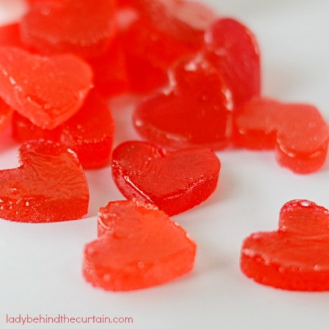 DIY Heart Shaped Candies