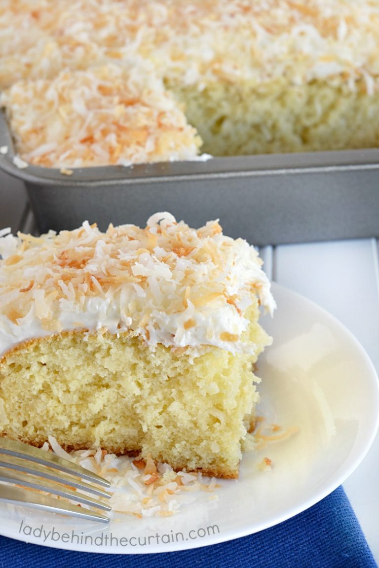 Old Fashioned Coconut Sheet Cake