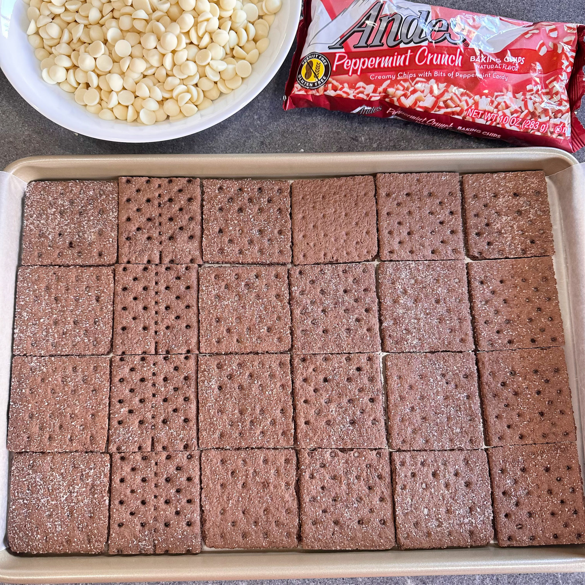 3-Ingredient Peppermint Bark with a Twist -12 Weeks of Christmas Candy