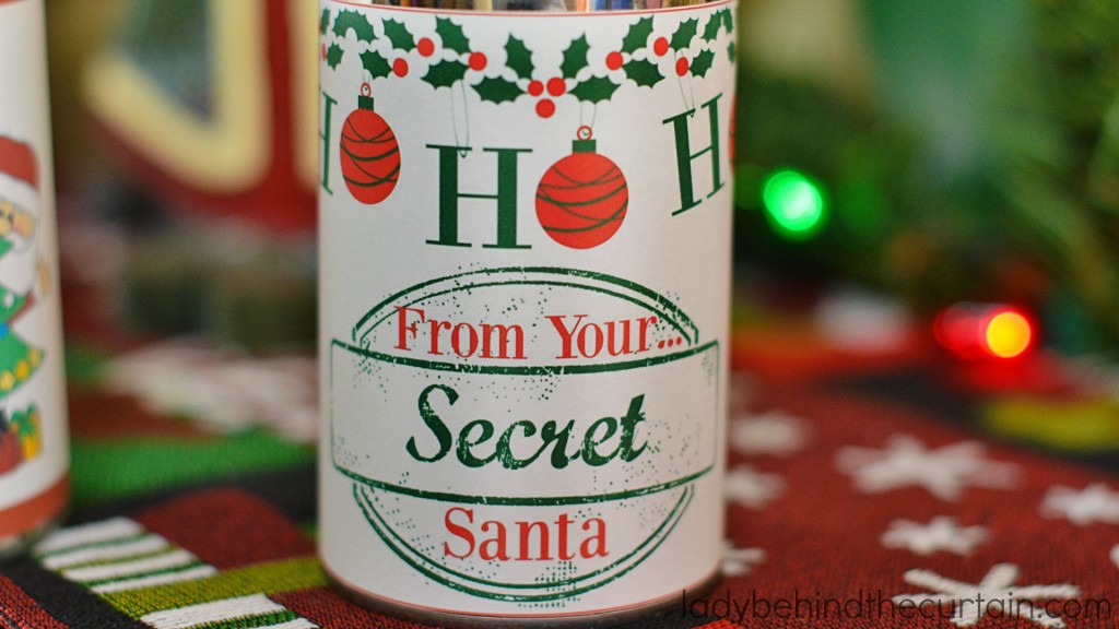 Secret Santa Gift In a Can