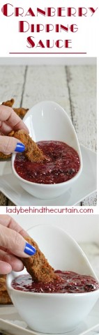 Cranberry Dipping Sauce