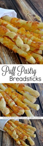 Puff Pastry Cheese Sticks