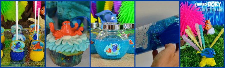 Finding Dory Marshmallow Ring Pops