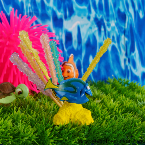 How to Make Finding Dory Coral Reef Rock Candy