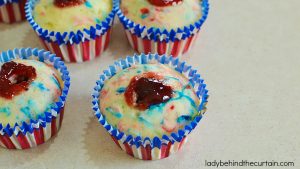 Raspberry Coconut Zinger Cupcakes