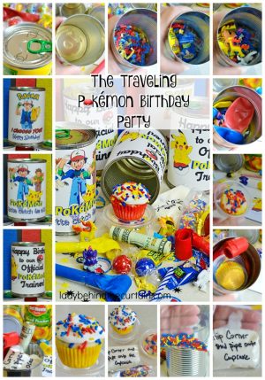 Traveling Pokémon Go Birthday Party
