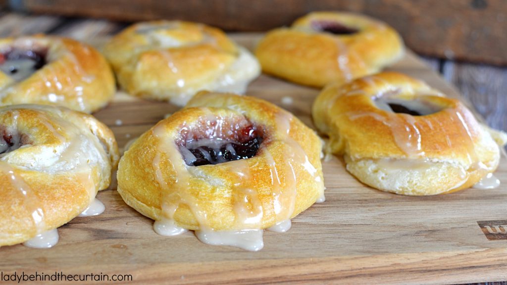 Cheese Filled Danish Rolls