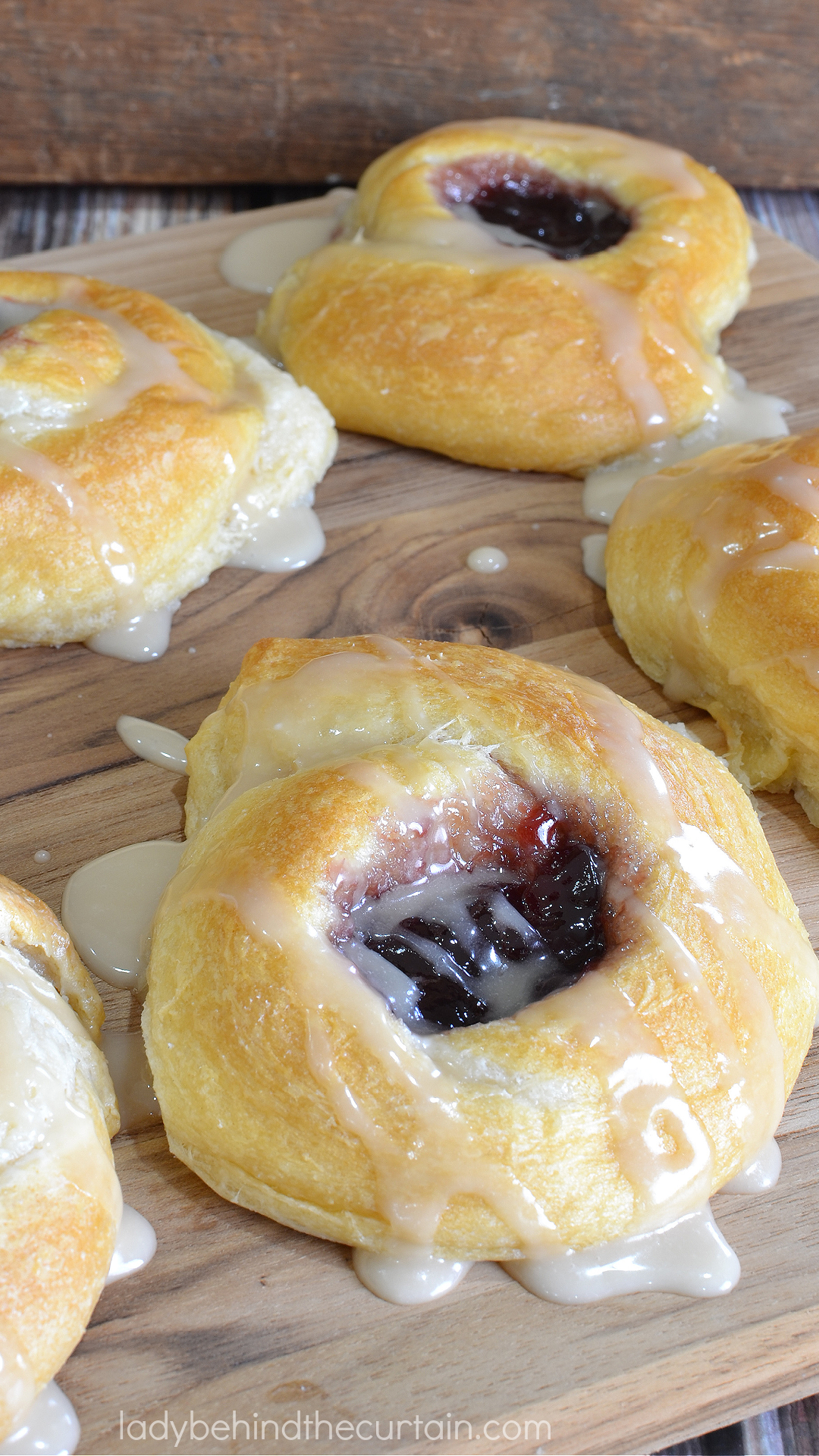 Cheese Filled Danish Rolls