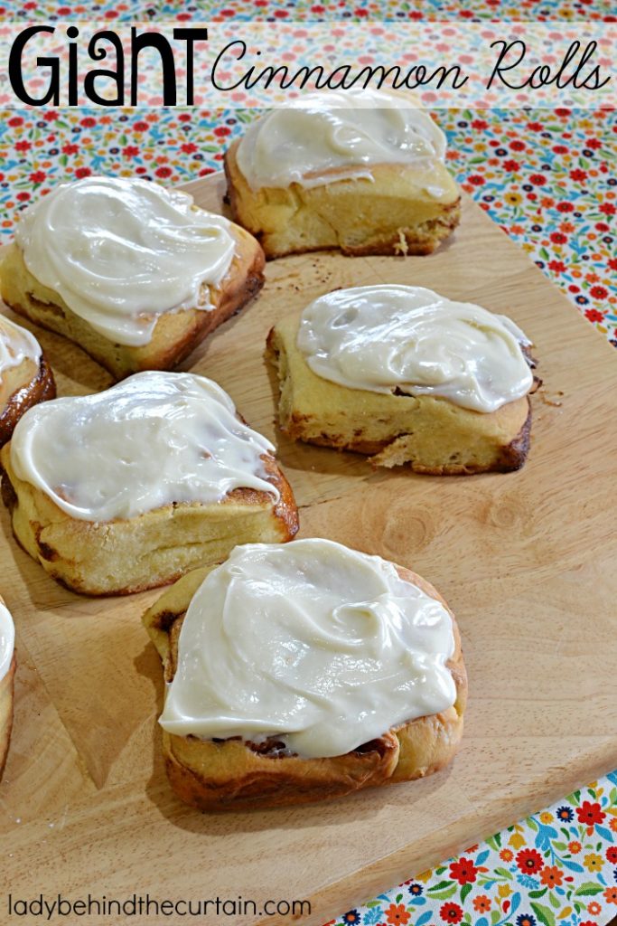 Giant Cinnamon Rolls