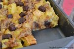 German Chocolate Cake Bread Pudding