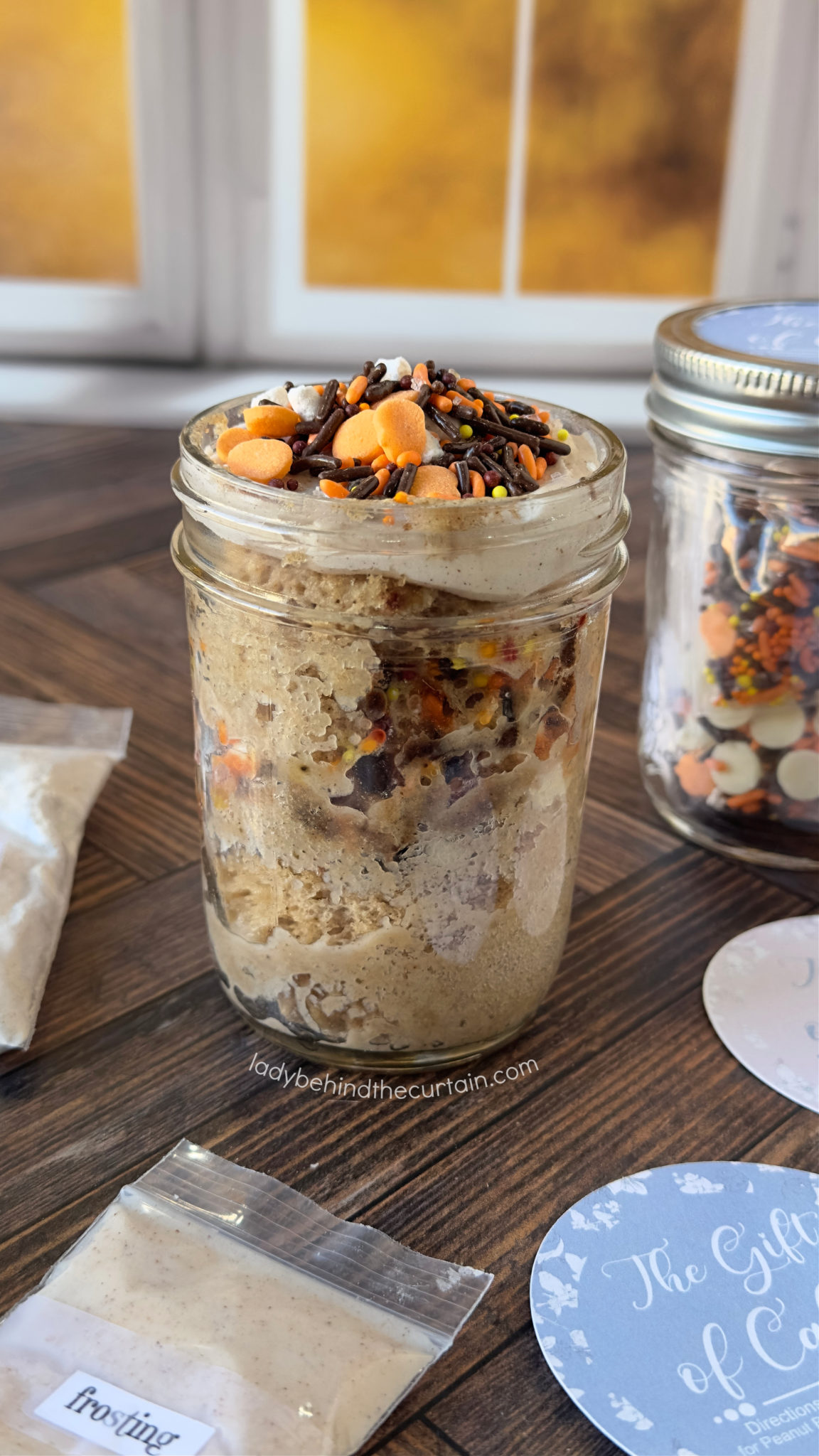 Just Add Water-Cake in a Jar