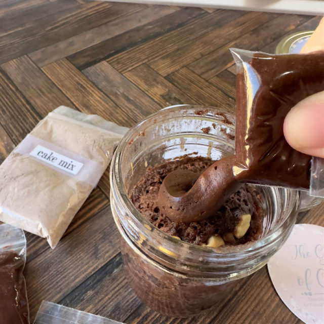 Just Add Water-Cake in a Jar