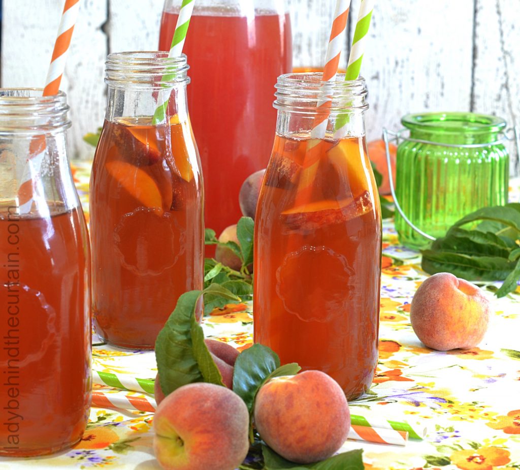 Fresh Southern Peach Tea