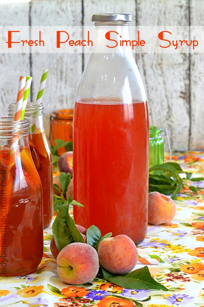 Fresh Southern Peach Tea