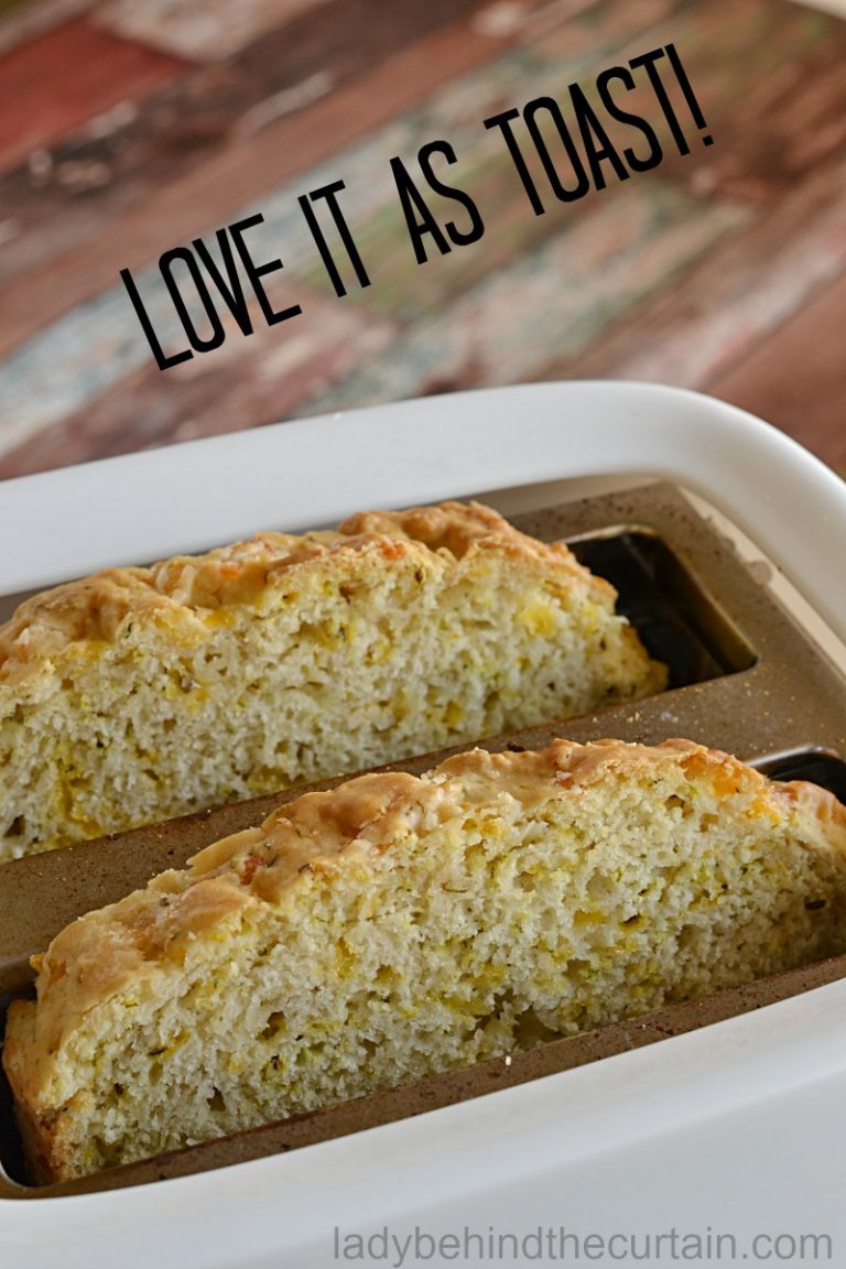 Dill Cheese and Beer Quick Bread