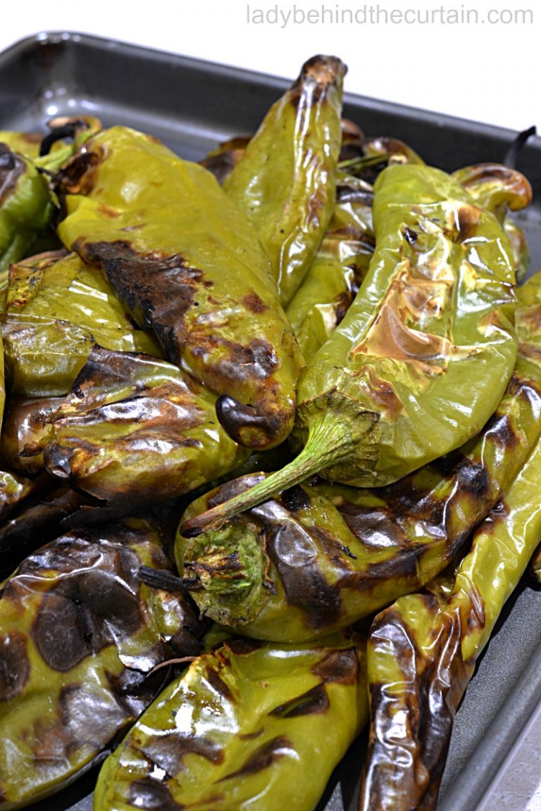 Roasted Fresh Hatch Chile Peppers