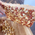 Homemade PayDay Fudge Bars