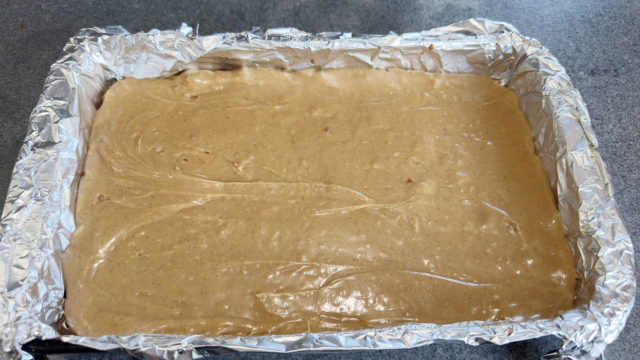 Homemade PayDay Fudge Bars