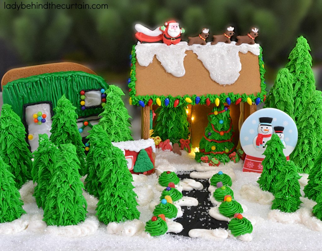 Gingerbread Christmas Tree Lot