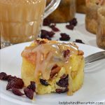 Eggnog Bread Pudding Muffins