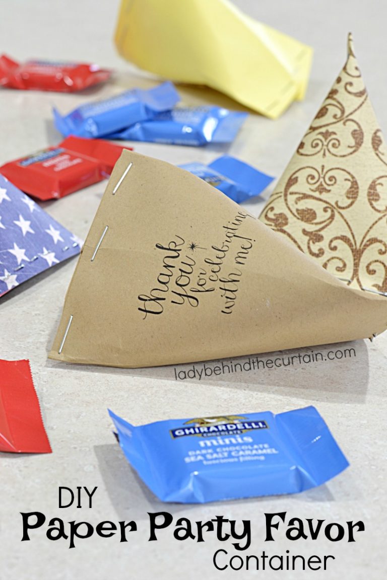 11 DIY Party Favor Containers,birthday party favors, cheap party favors