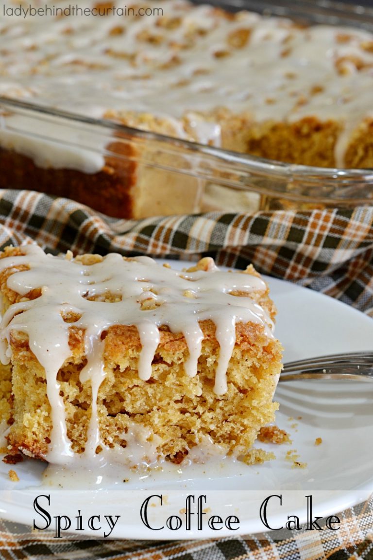 Spicy Coffee Cake, potluck recipe, ladies brunch, easy brunch recipe