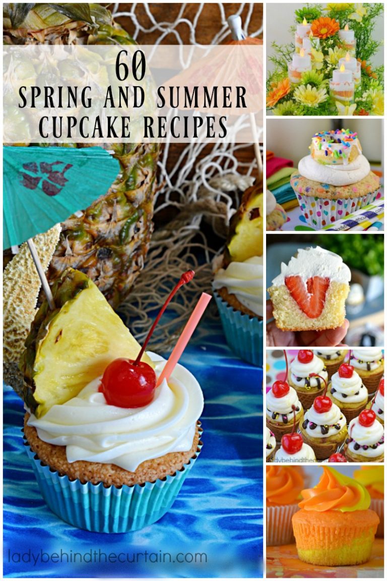 60 Spring and Summer Cupcake Recipes