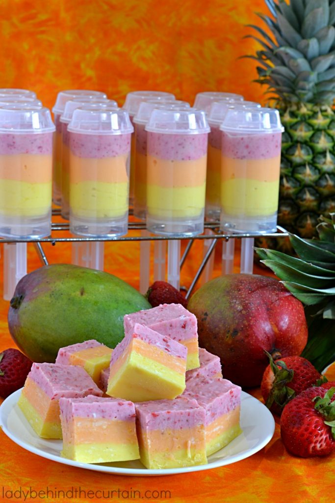 Tropical Sunset Fudge