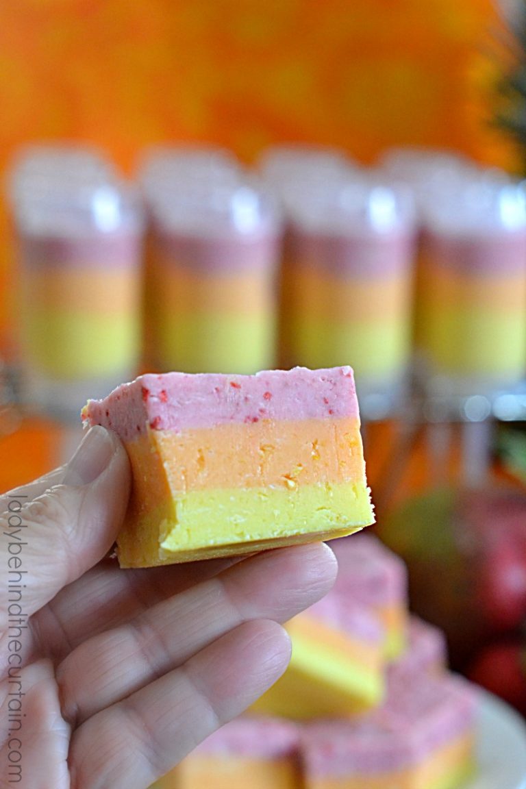Tropical Sunset Fudge