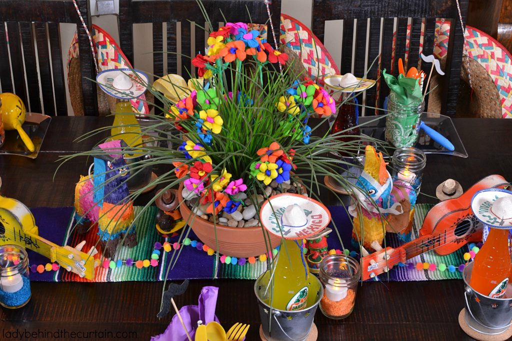 How to Create a Fun Colorful Fiesta Party Dinner Table